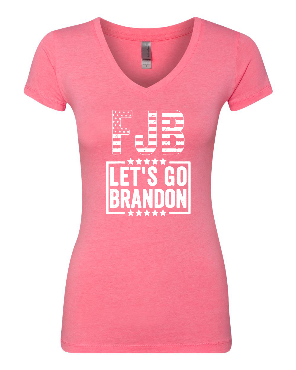 FJB Lets Go Brandon Political Junior V-Neck Tee Shirt | eBay