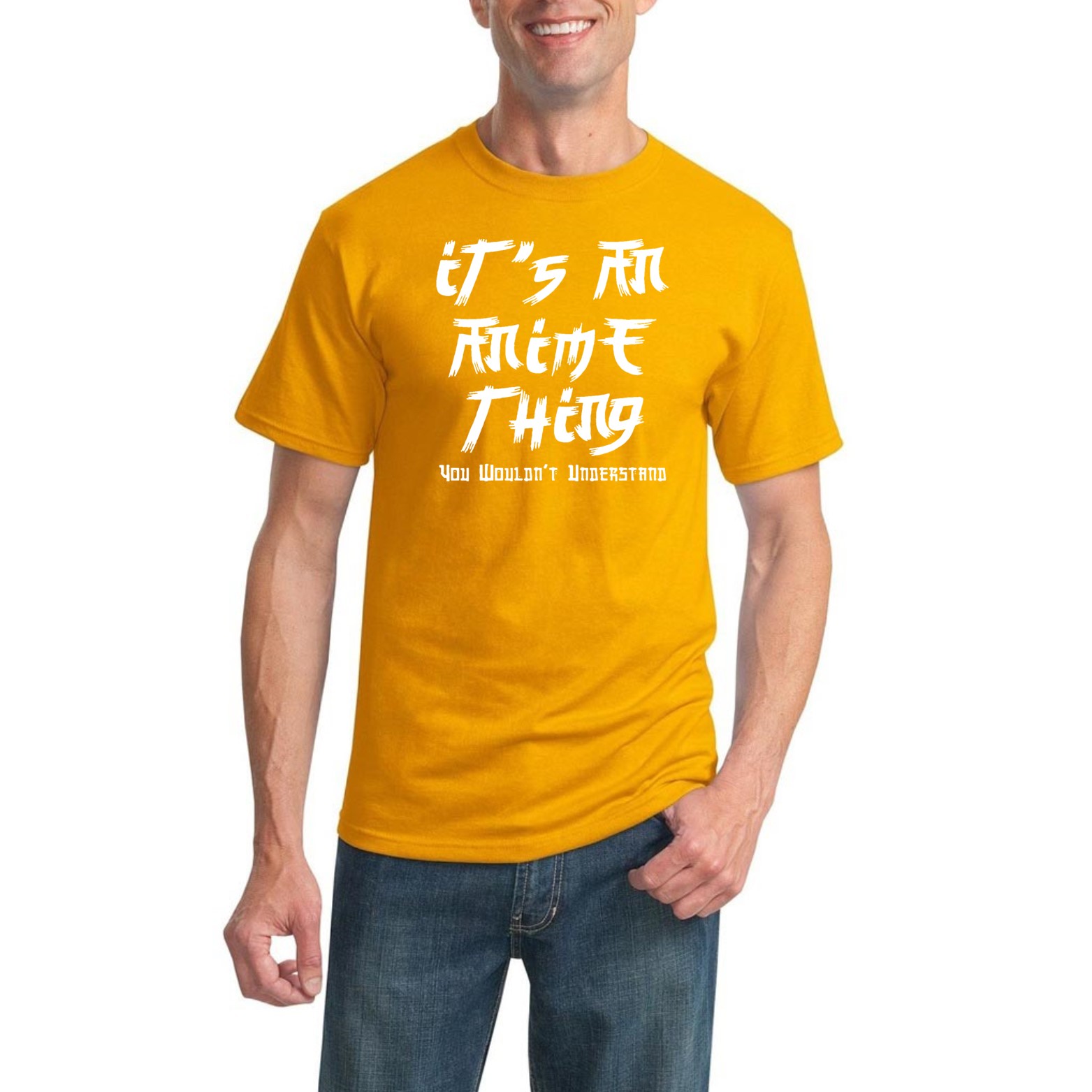 Its An Anime Thing Men Asian Font Tshirt Graphic Humor T EBay