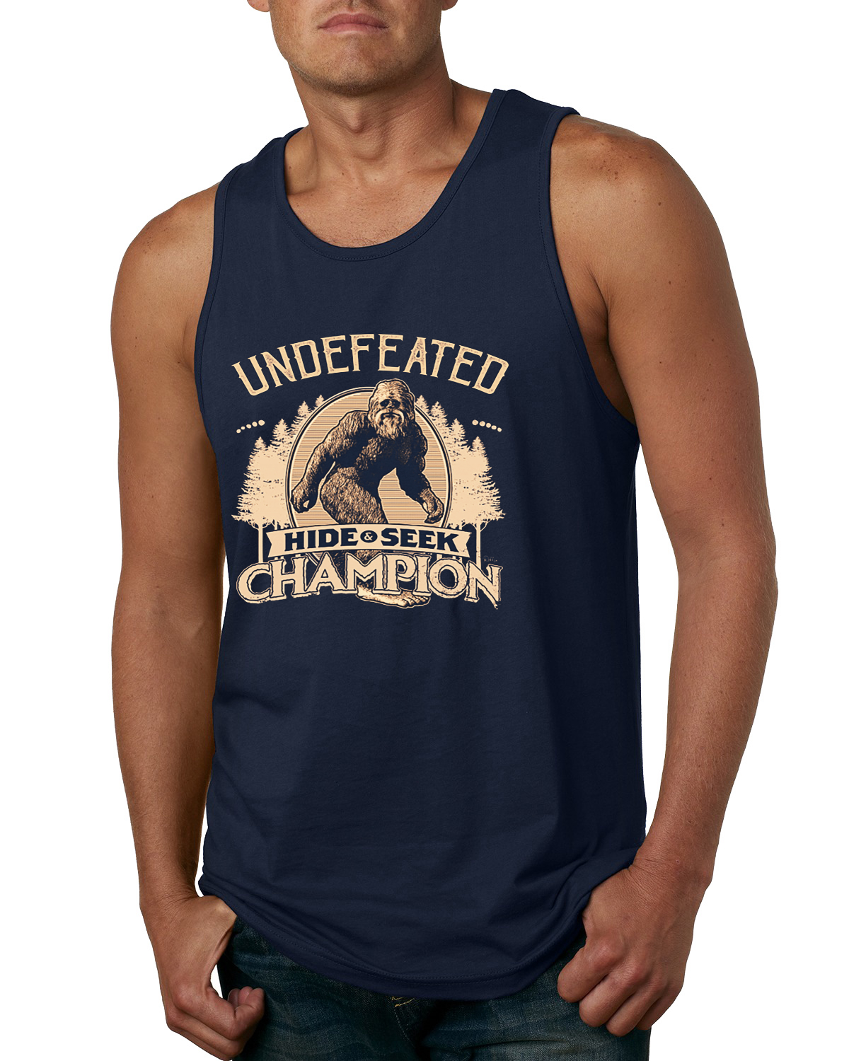Undefeated Hide and Seek Champion Men Graphic Tank Top | eBay
