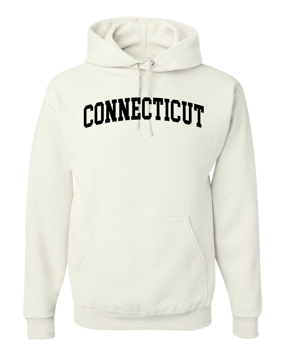 State of Connecticut College Style Black Fashion Unisex Hoodie ...