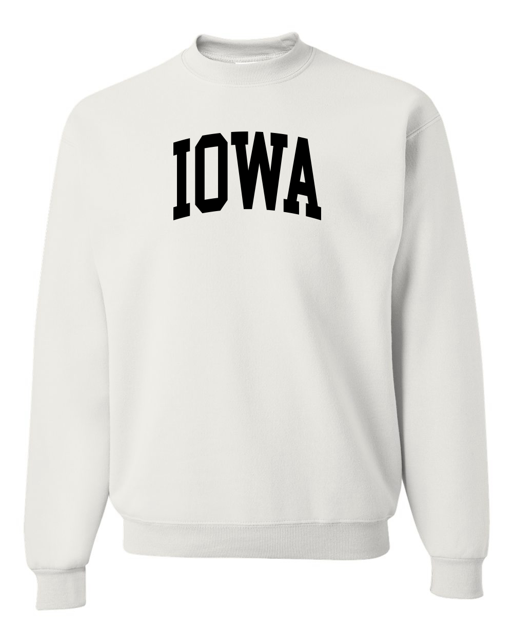 State of Iowa College Style Black Fashion Unisex Crewneck Sweatshirt | eBay
