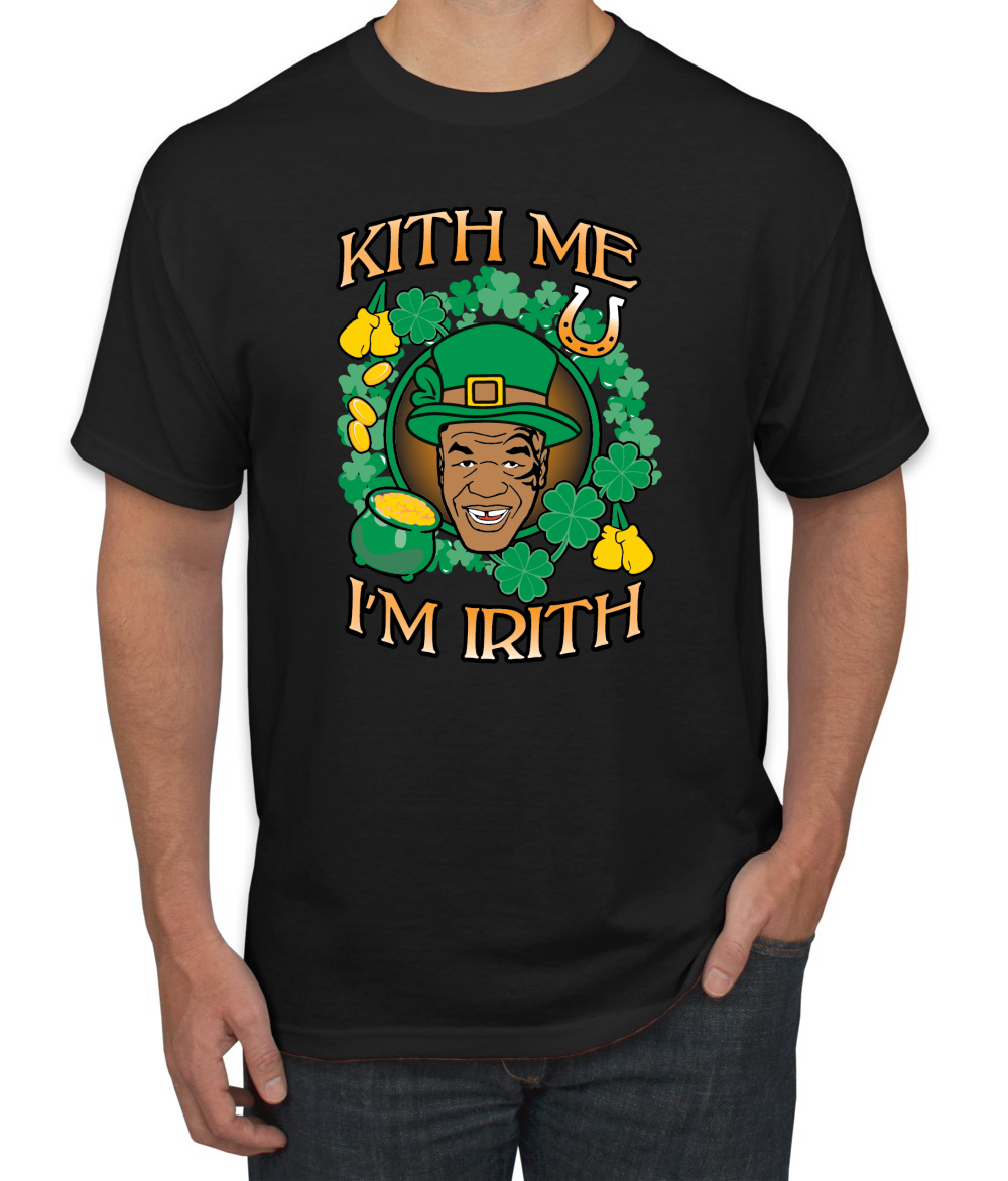 Kiss Me Im Irith St Paddys Shamrock St Patricks Day Men Tshirt | eBay
